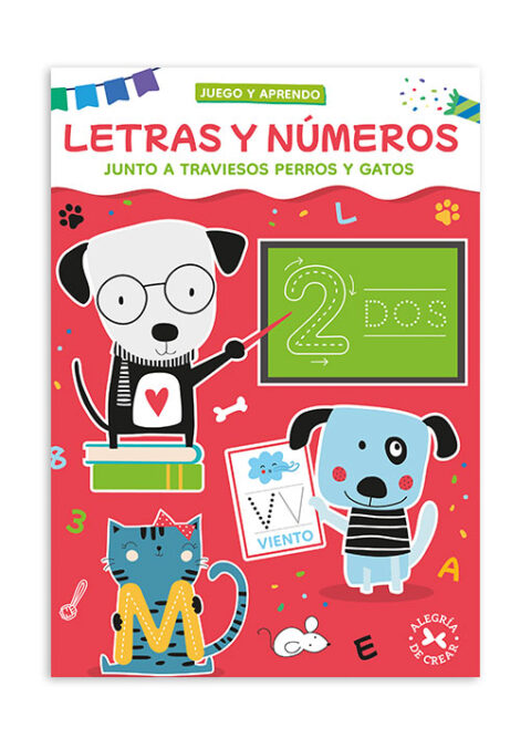 Juego Y Aprendo Letras y Números Junto a Traviesos Perros y Gatos ...